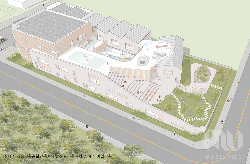 [Result] (가칭)내곡유치원 신축공사 설계공모 - 마실와이드_MasilWIDE