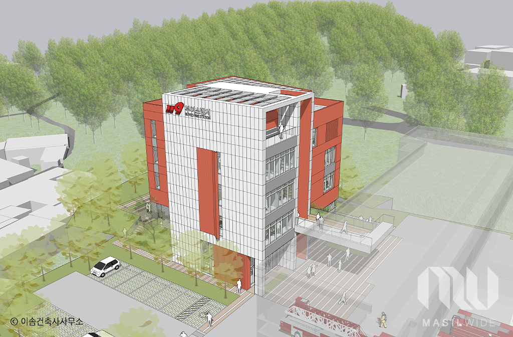 [Result] 충청남도 부여소방서 증축사업 설계공모 - 마실와이드_MasilWIDE