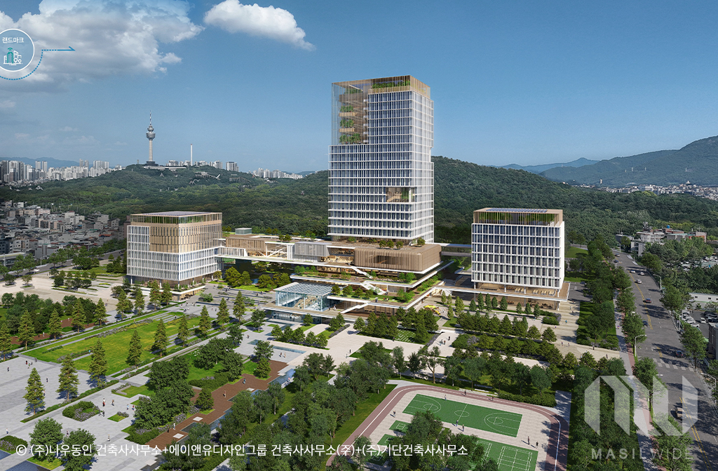 [Result] 대구광역시 신청사 건립사업 국제설계공모 - 마실와이드_MasilWIDE
