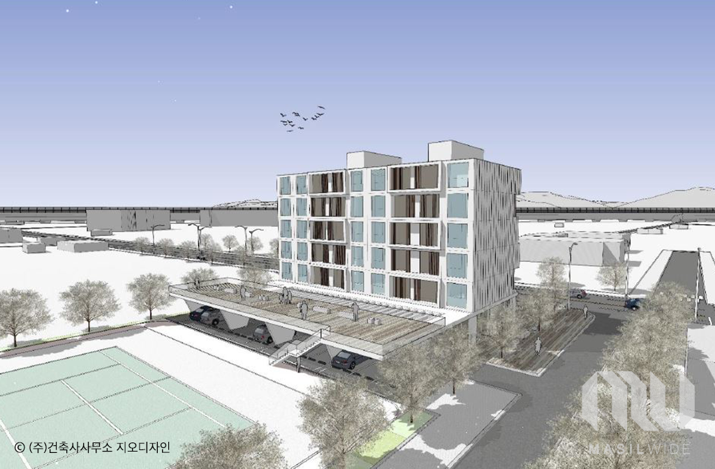 [Result] 「안동복합 2호기 직원사택 신축공사」설계공모 - 마실와이드_MasilWIDE