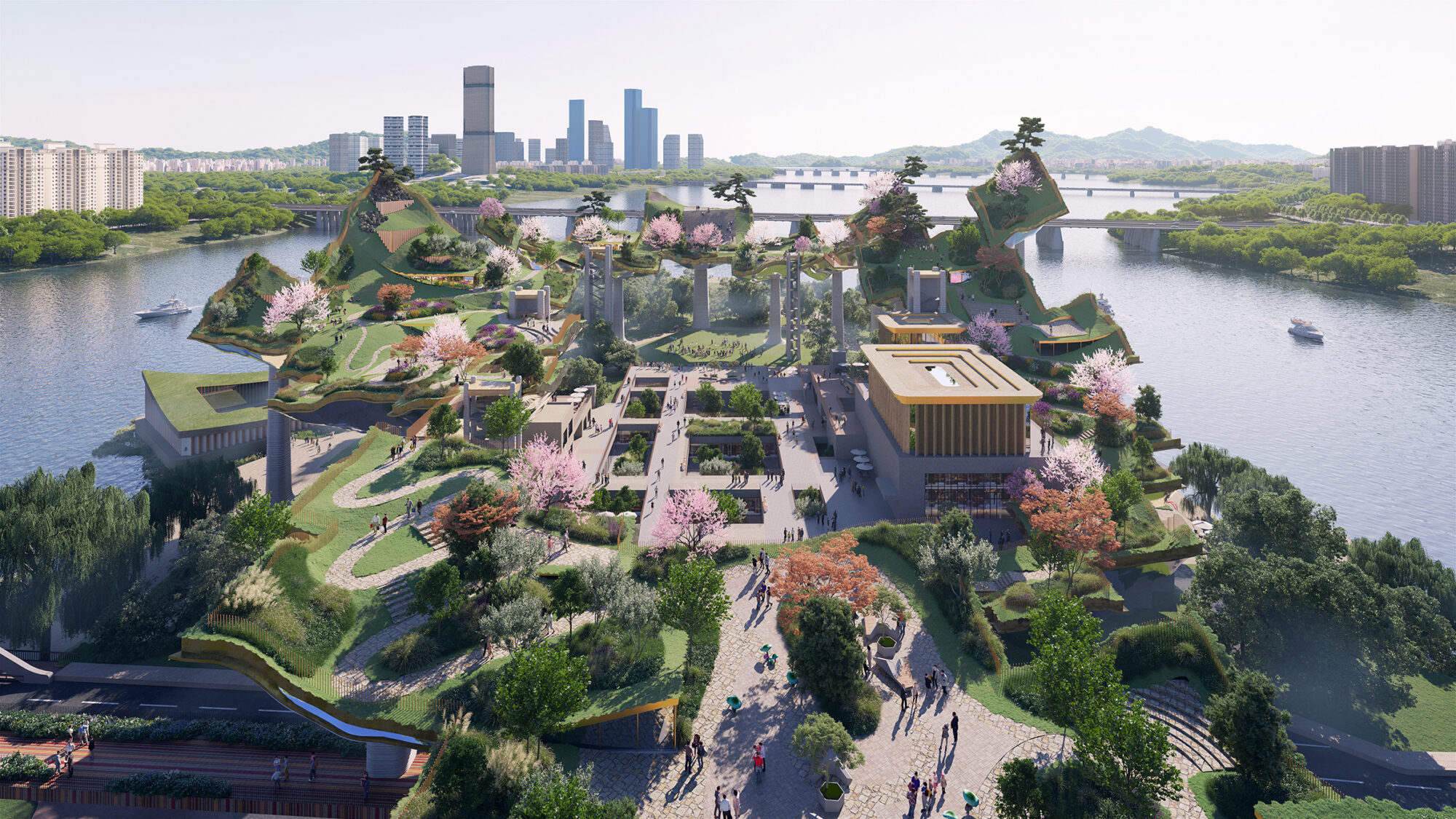 서울시의 디자인 공모 살펴보기 ① 7인의 건축가, 미래의 노들섬을 그려내다 – 마실와이드_MasilWIDE